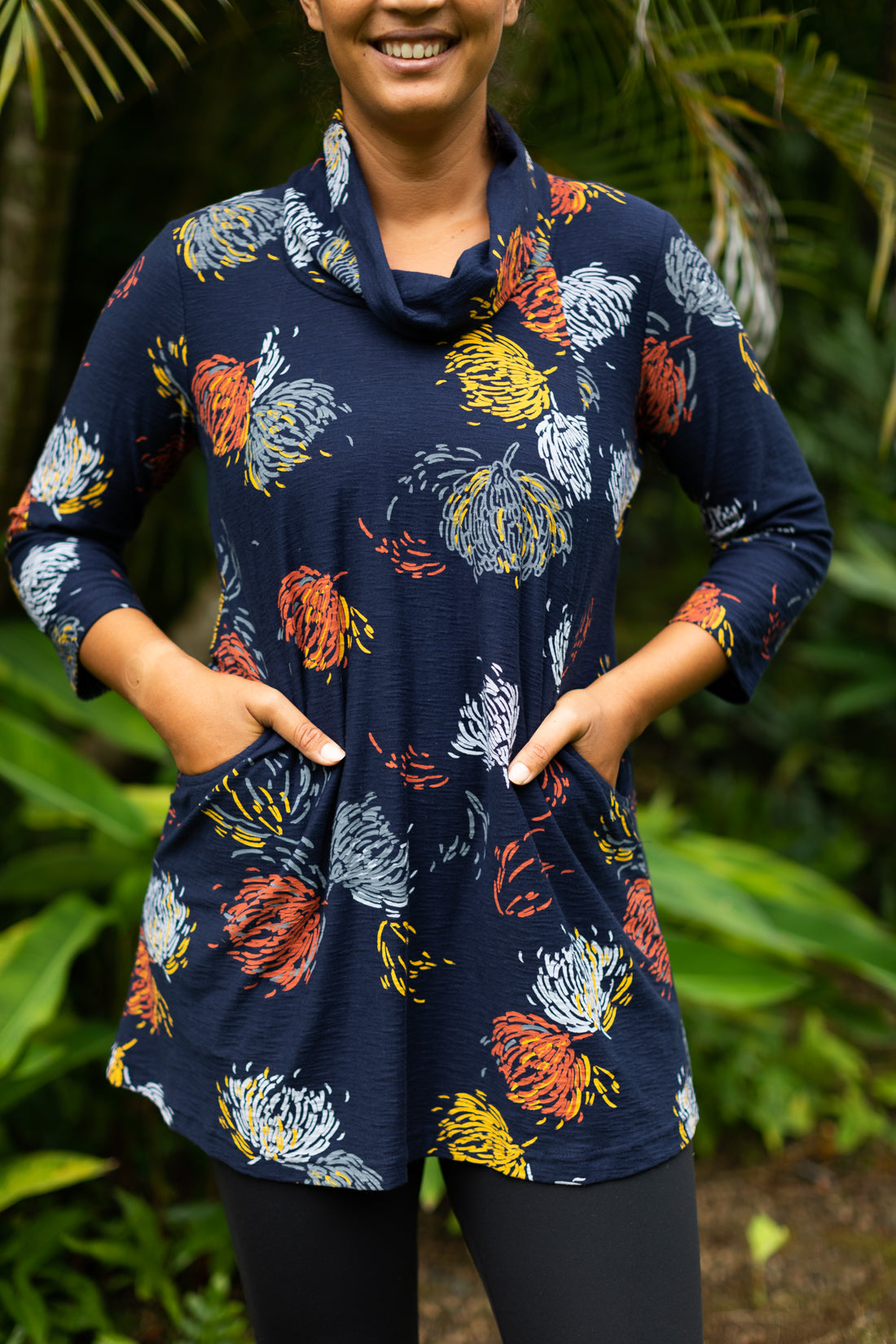 Tallulah Cowl Tunic – Komil Clothing