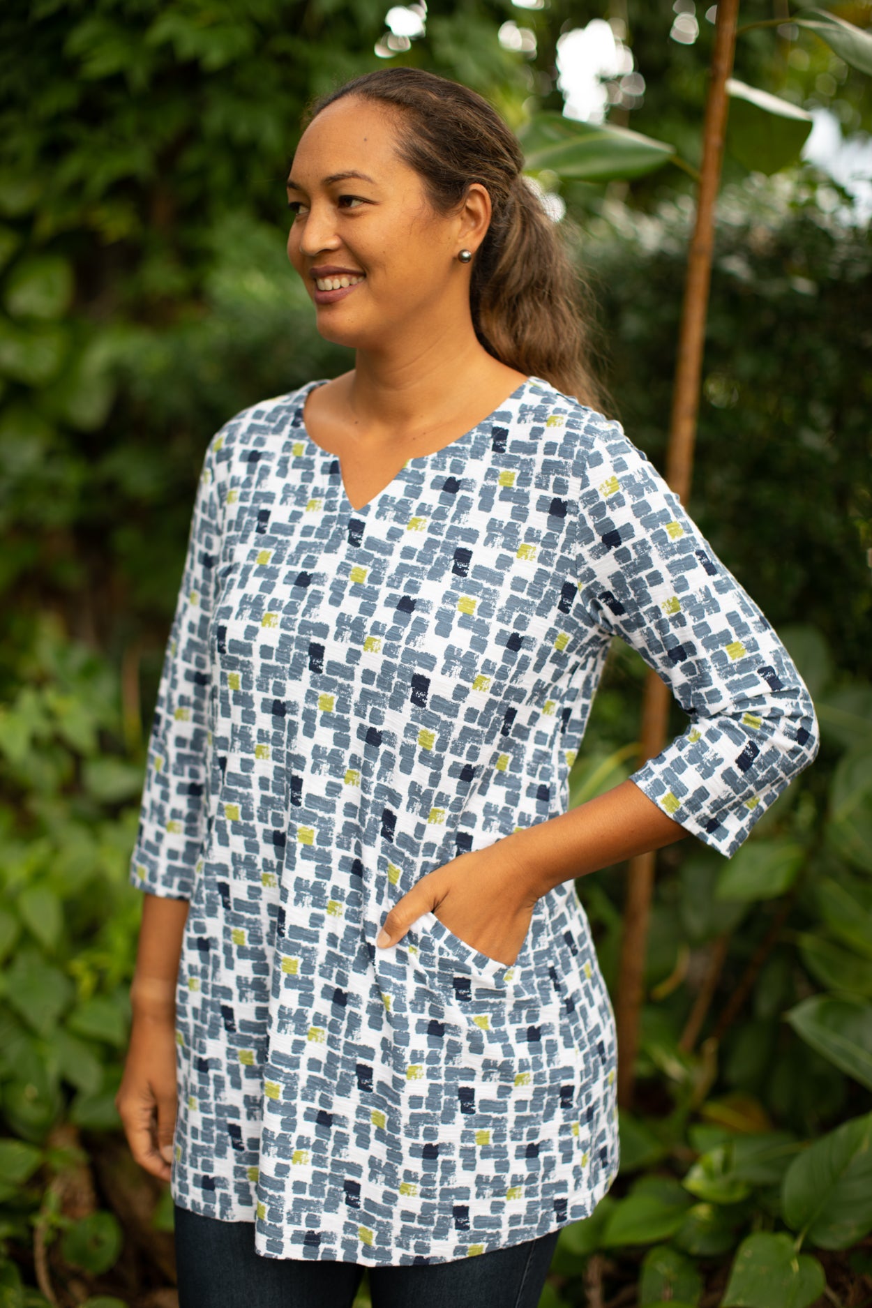 Mini Block Tunic – Komil Clothing